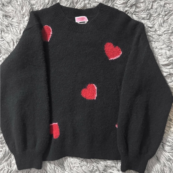 kate spade | Sweaters | Kate Spade Heart Pop Sweater | Poshmark